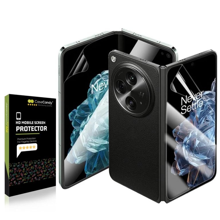 OnePlus Open Screen Protector Guard (Front + Back + Fold Screen + Hinge ...