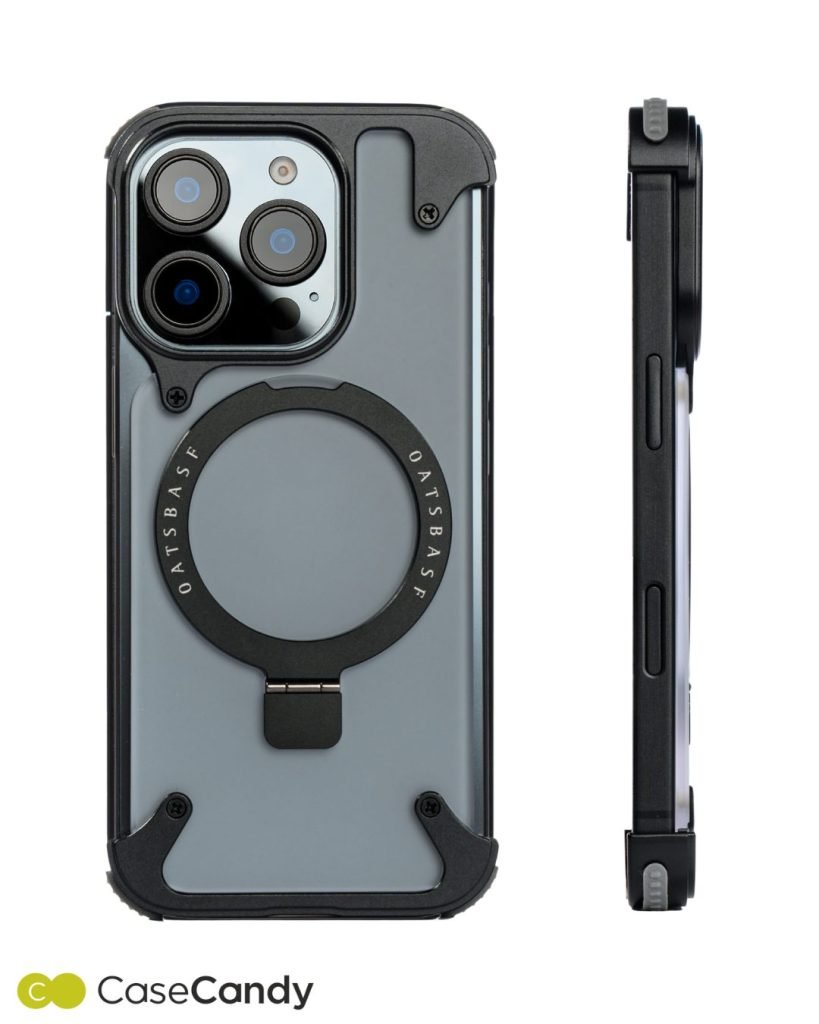 MagSafe Titanium Mechanical Case for iPhone 16 Pro Max - Black