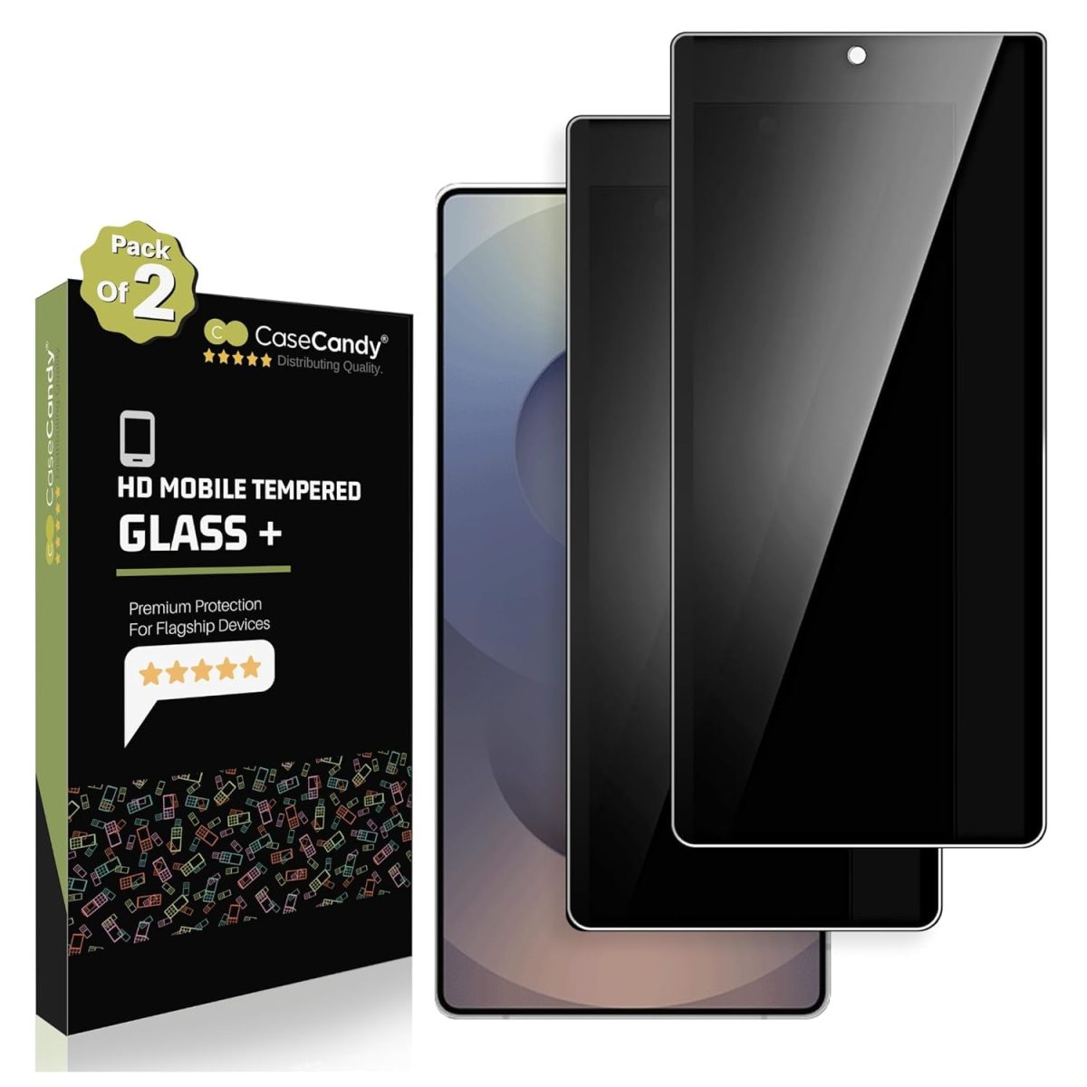 Samsung Galaxy S25 Ultra Privacy Tempered Glass (Pack 2) - CaseCandy